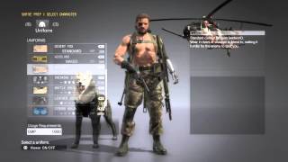 Snake Uniforms and Buddy Equipment cheats for Metal Gear Solid V: The ...