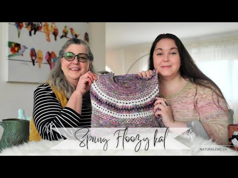 Spring Floozy KAL | Floozy Too Tutorial | WEEK 7 Binding Off - YouTube