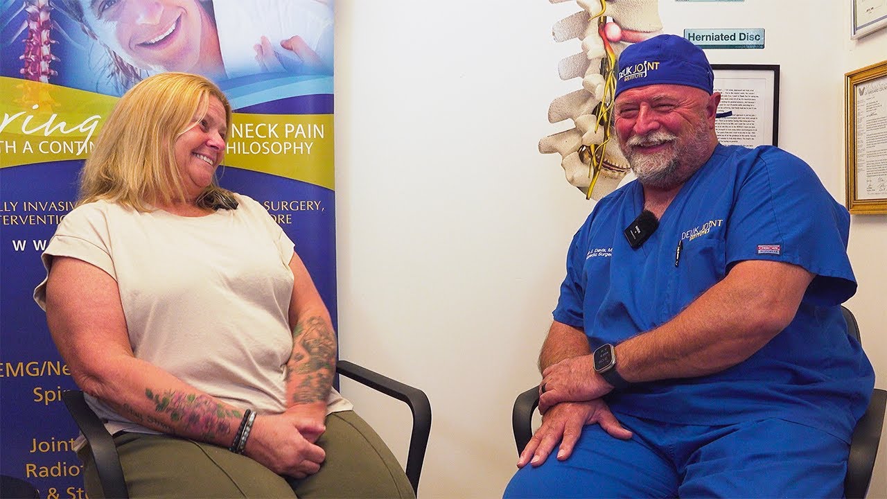 Patient Went From 15+ Years of Knee Pain to INSTANT RELIEF w/ Dr. Mark ...