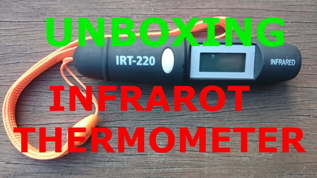 (UNBOXING) MINI INFRAROT THERMOMETER - YouTube
