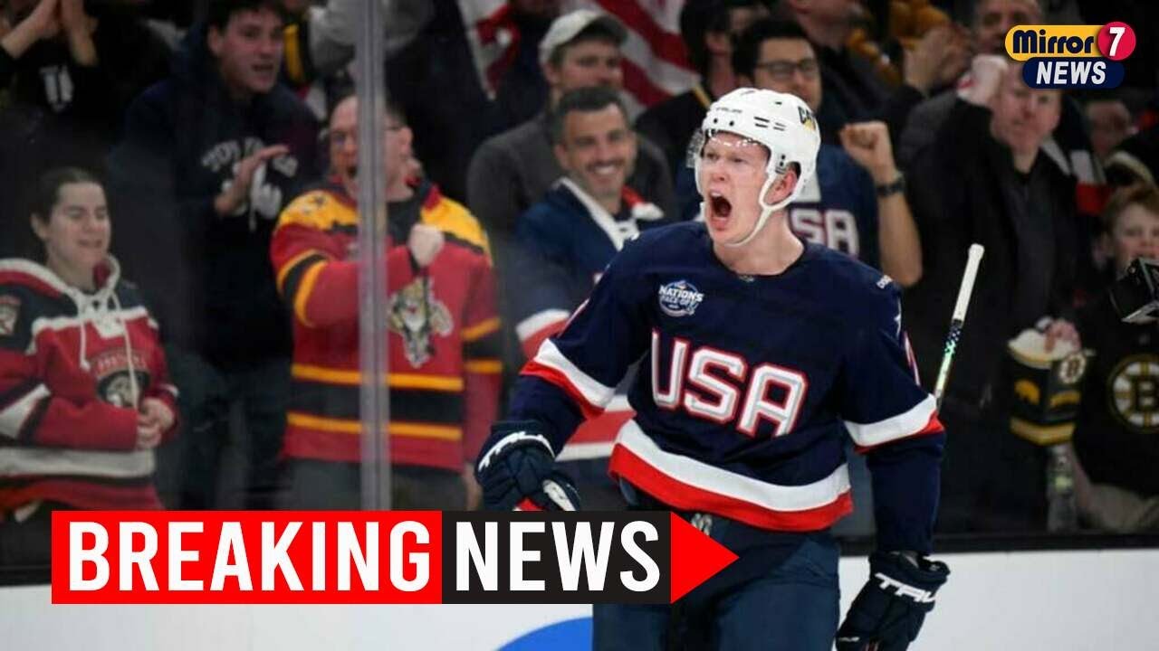 Jake Sanderson Shines as USA and Canada Battle to 2-2 Tie in 4 Nations ...