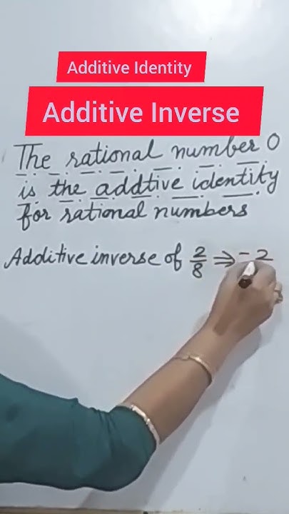 Additive Identity property #shorts #additiveidentity - YouTube
