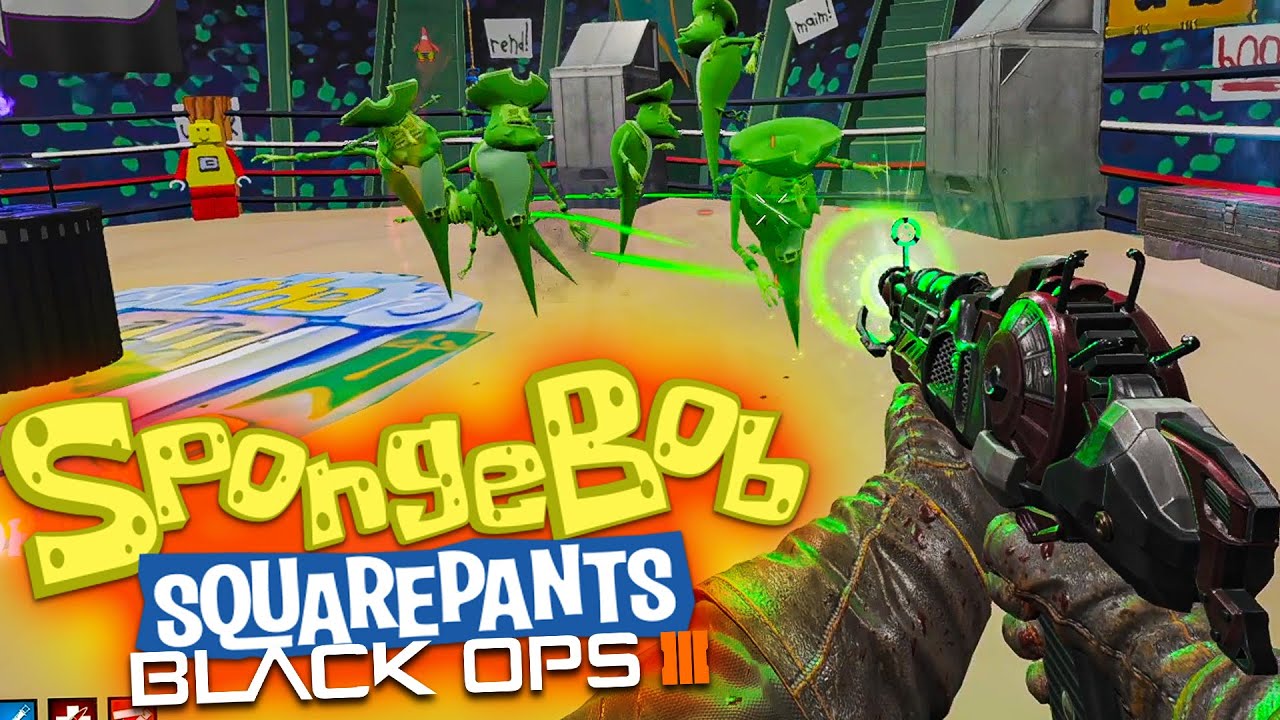 Kampf gegen den fliegenden Holländer! 😳 "Spongebob: Poseidome" 🧟 Black ...