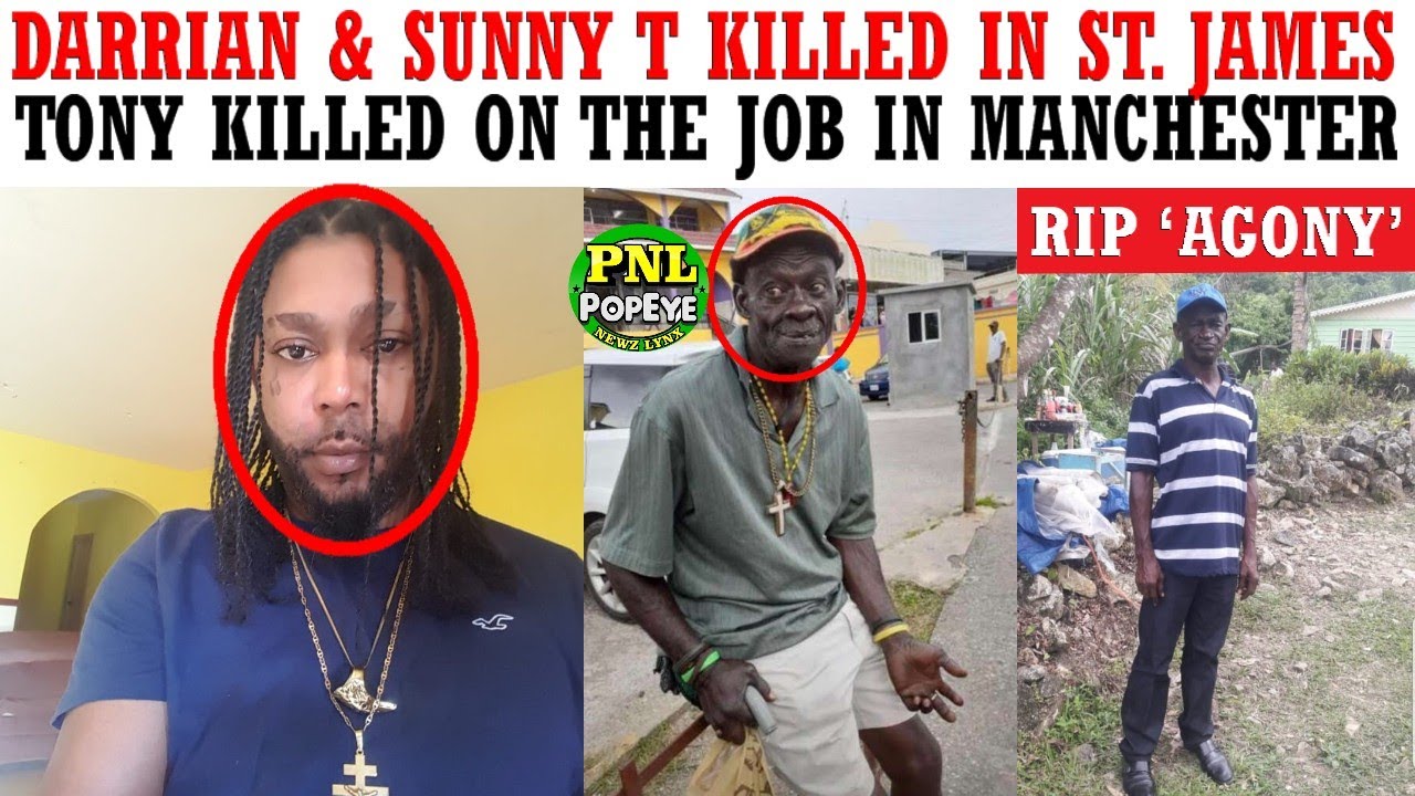 Darrian Boyd & Anthony SUNNY T Williams KILLED in St. James/West Ja ...
