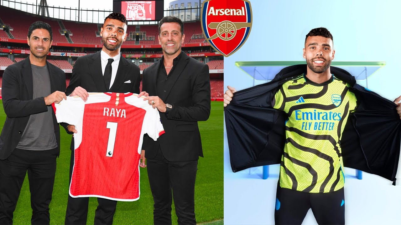 David Raya Signs To Arsenal David raya in Emirates Stadium🔥 Arteta ...