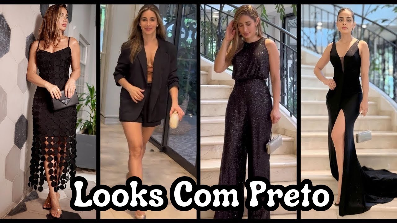 🟣𝗟𝗢𝗢𝗞𝗦 𝗖𝗢𝗠 𝗣𝗥𝗘𝗧𝗢 𝗧𝗢𝗧𝗔𝗟 𝟮𝟬𝟮𝟰/ 𝗜𝗱𝗲́𝗶𝗮𝘀 𝗱𝗲 𝗟𝗼𝗼𝗸𝘀 𝗖𝗼𝗺 𝗣𝗿𝗲𝘁𝗼 𝗱𝗼 𝗕𝗮́𝘀𝗶𝗰𝗼 𝗮𝗼 𝗦𝗼𝗳𝗶𝘀𝘁𝗶𝗰𝗮𝗱𝗼 𝗲 𝗘𝗹𝗲𝗴𝗮𝗻𝘁𝗲 ...