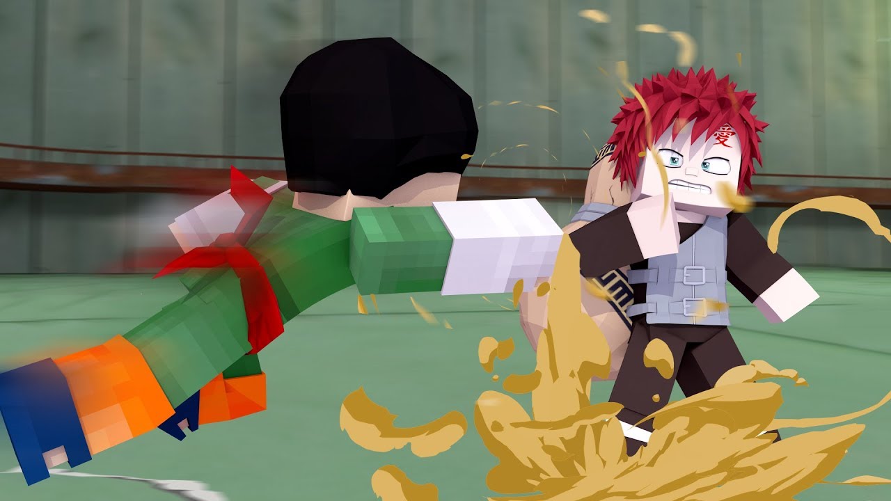 Minecraft: GAARA vs ROCK LEE! - NARUTO OREPSPAWN Ep. 25 ‹ DENGOSO ...