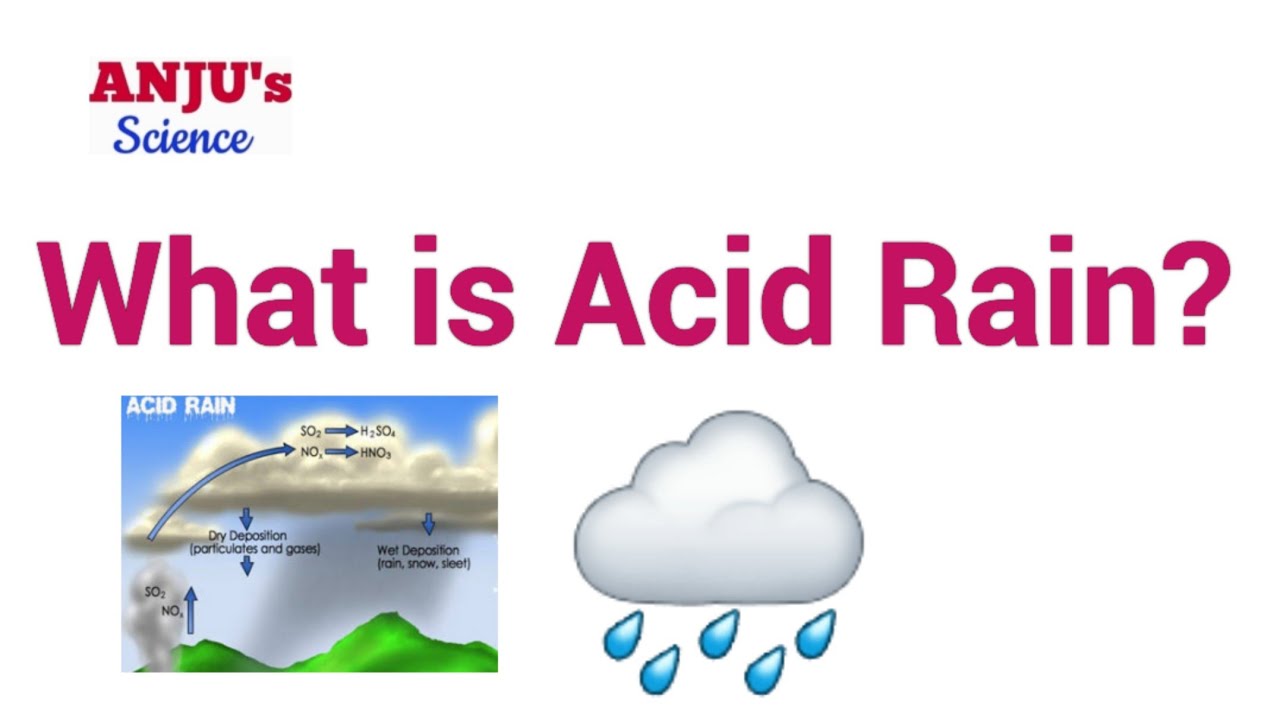 What is Acid Rain? #anjus_science - YouTube