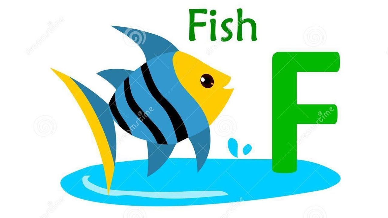 Learn Alphabet with Spelling | E for Egg, F for Fish, G for Goat, H for ...