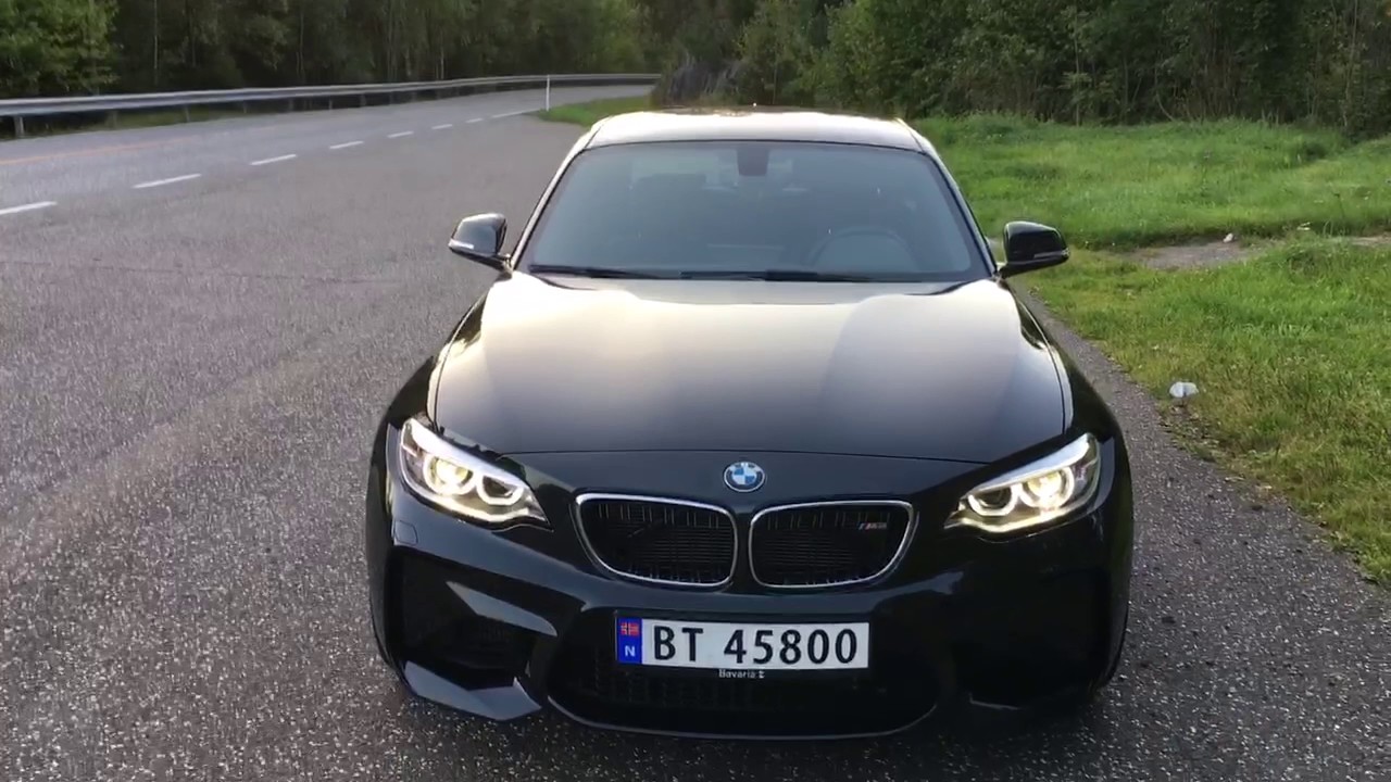 BMW M2 in Black - Outside and inside Walkaround - YouTube
