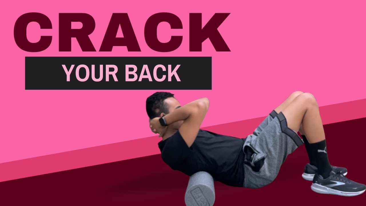 How to crack your back without a chiropractor - YouTube