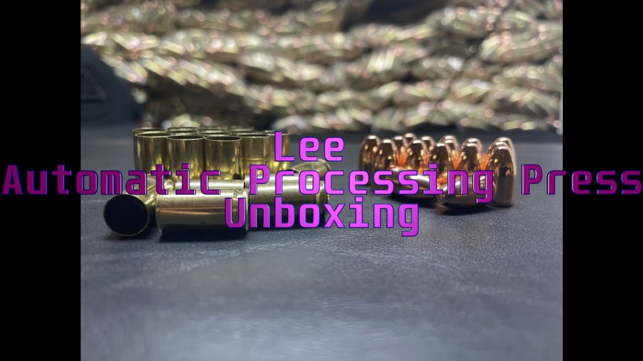 Lee APP Unboxing! Lets start our reloading adventures! - YouTube