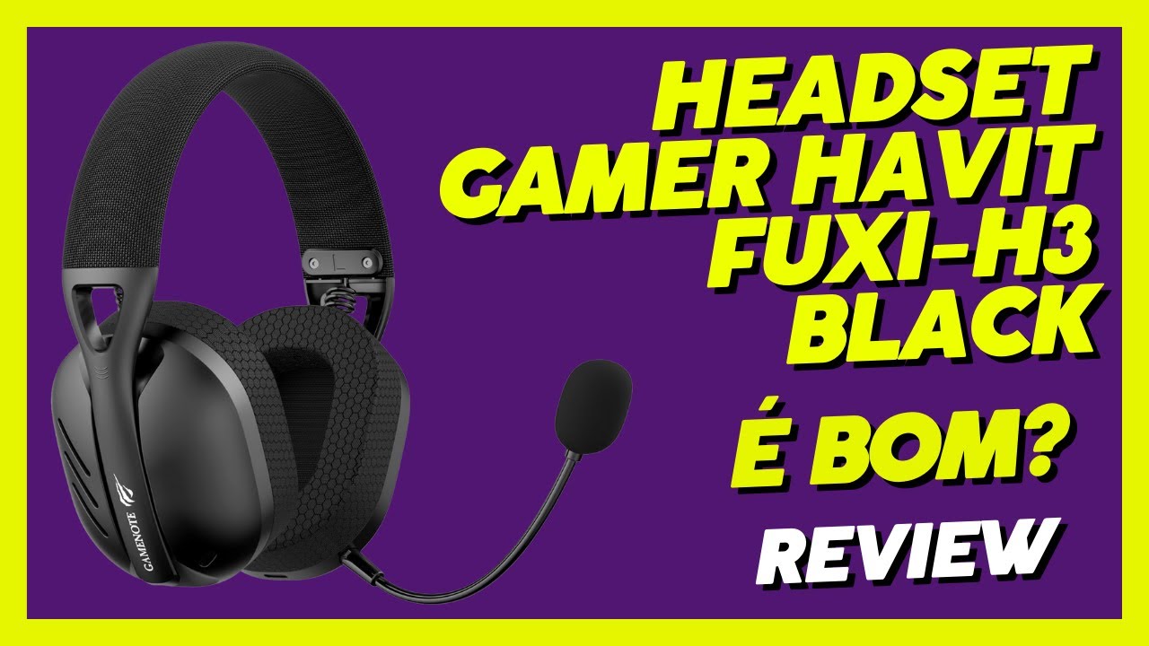 Headset Gamer Havit Fuxi H3 Black - é Bom? - YouTube