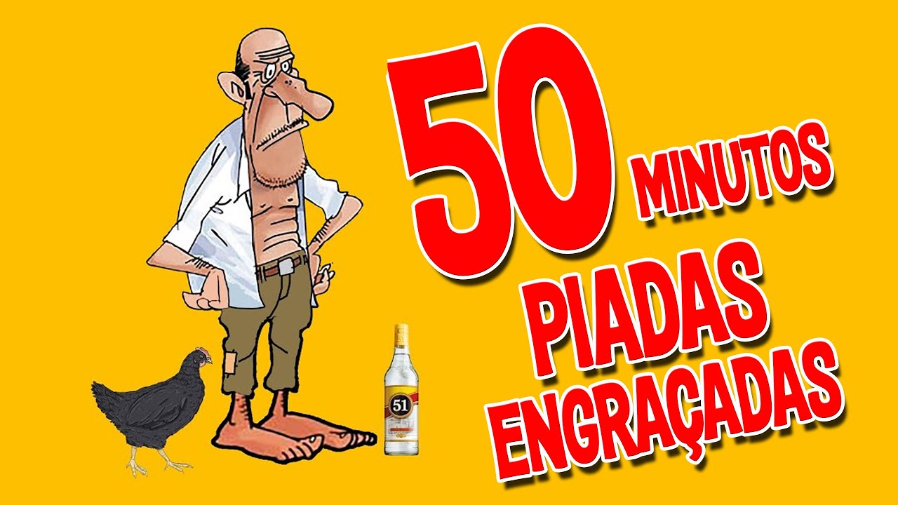 50 PIADAS ENGRAÇADAS Rir é o MELHOR Remédio hehehe (Parte 1) - YouTube