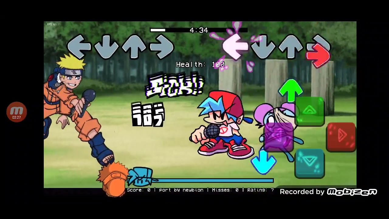 fnf vs naruto android - YouTube