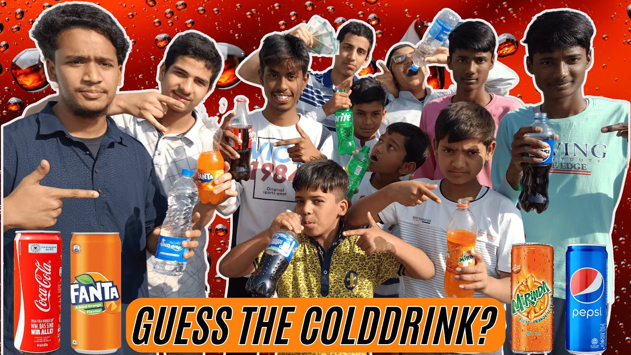 Ultimate Cold Drink Taste Challenge: ₹50 Per Correct Sip! 🍹 - YouTube