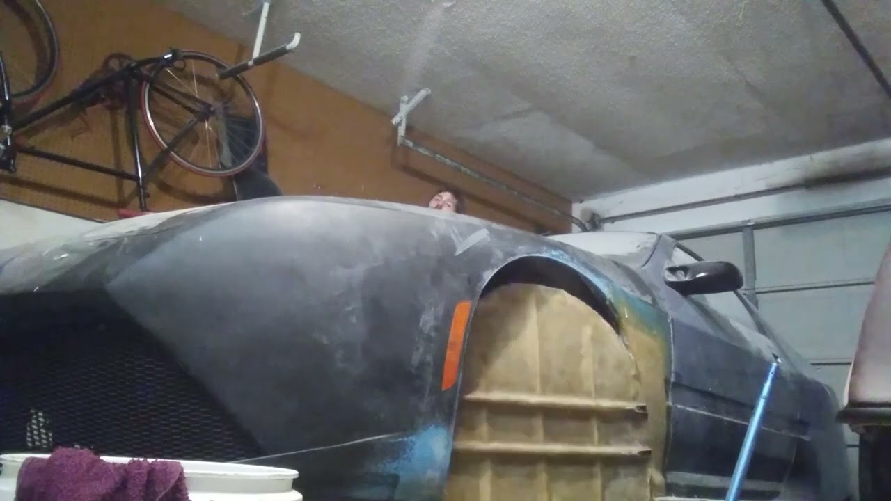 Prototype Wheel Well Cover Fabrication - YouTube