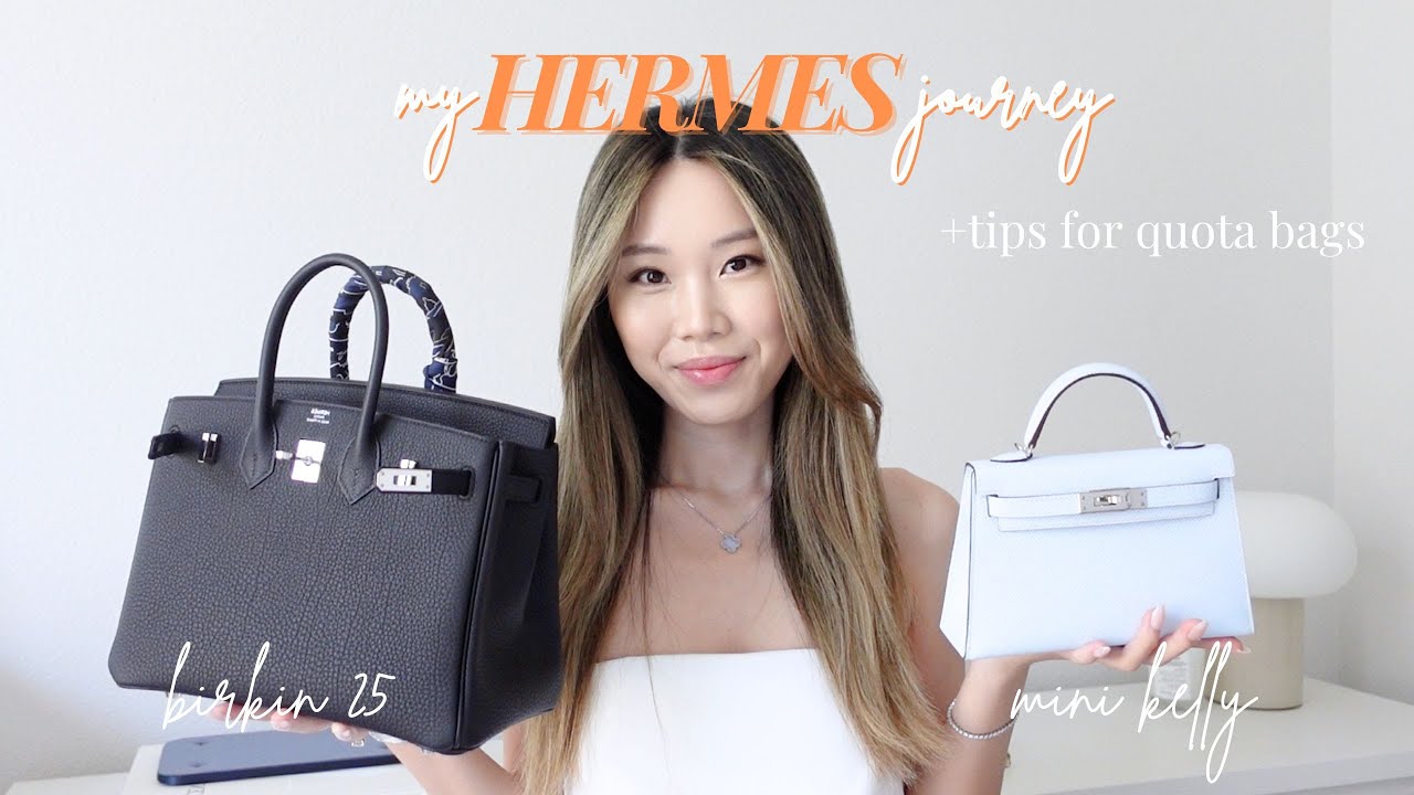 MY HERMES JOURNEY 🍊 | story time, tips, prespend, my mini kelly ...