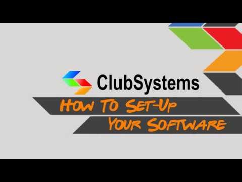 How to Set-Up Your Software in Club Systems - YouTube