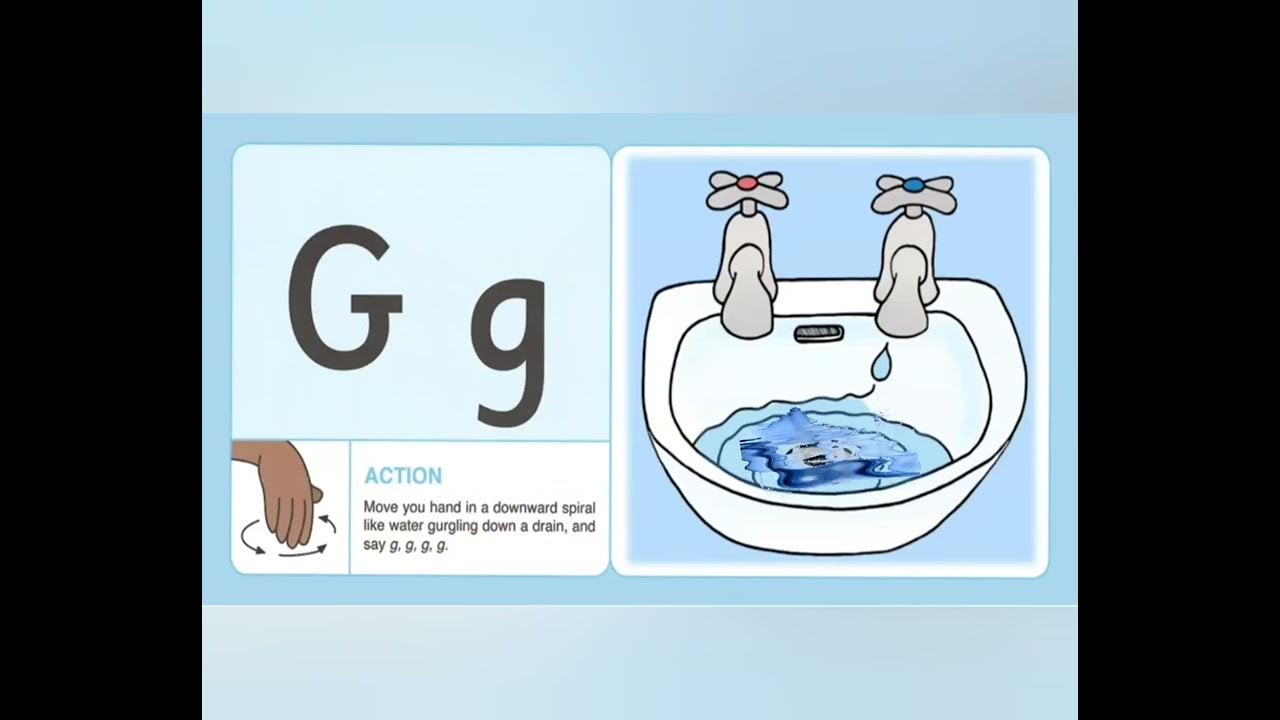 jolly phonics letter g story - YouTube