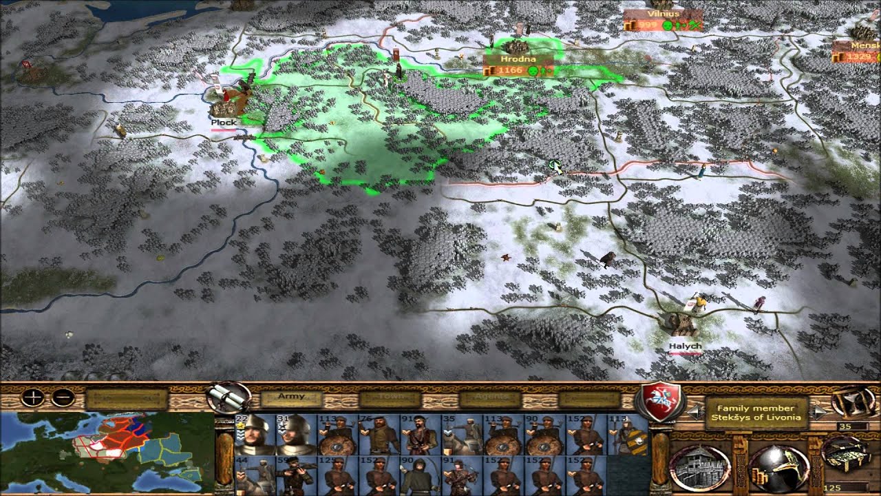 M2TW Stainless Steel (6,4) Lithuania Ep 7 - Baltic Gone Wild - YouTube