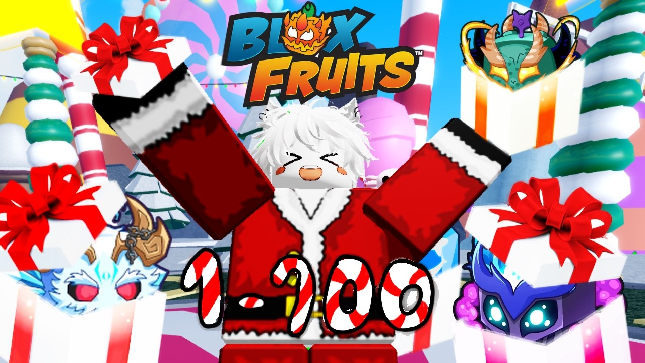 DEL 1 AL 700 PERO CAMBIO DE FRUTA CADA 1 HORA EN BLOX FRUITS - YouTube