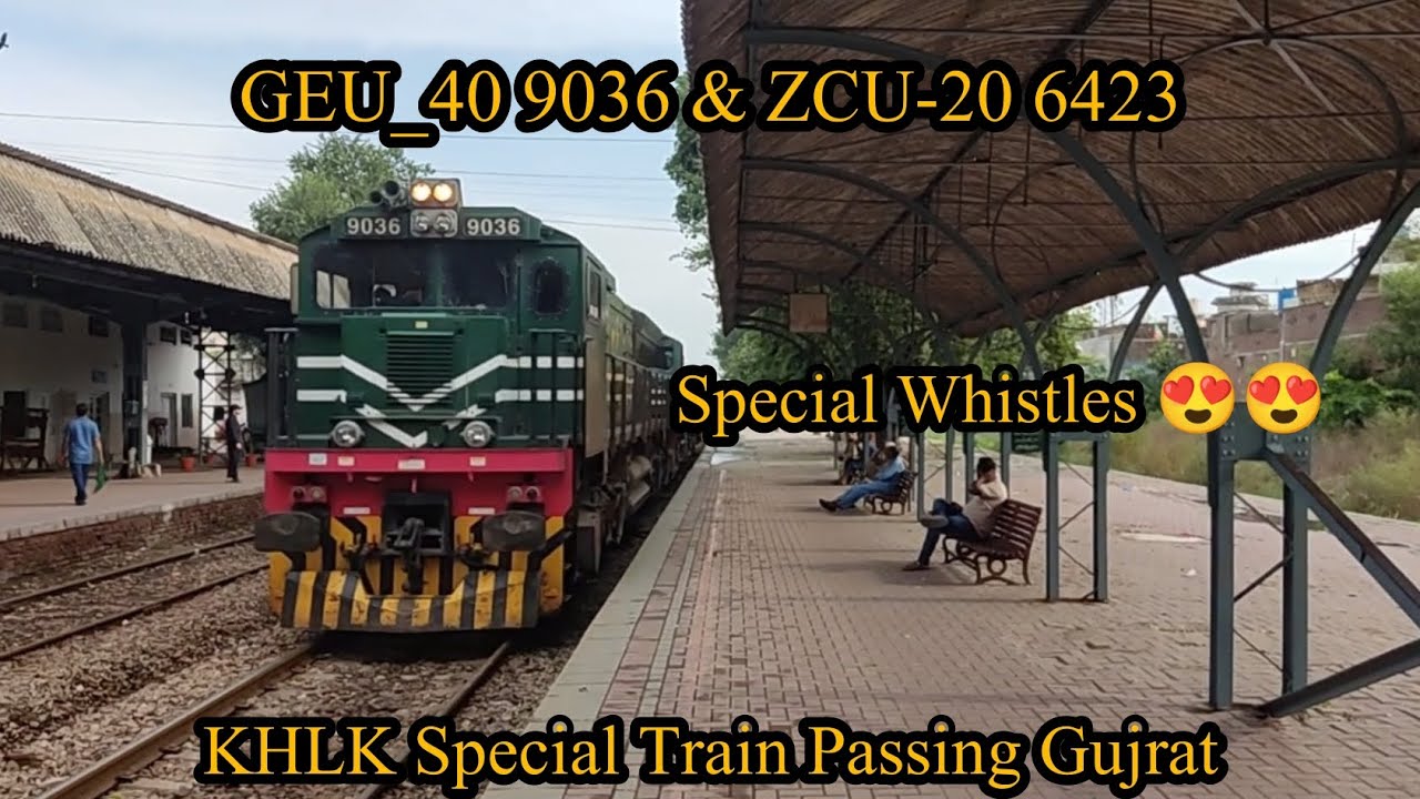 GEU_40 & ZCU-20 On The Lead Of Freight Train Making A Speedy Through ...