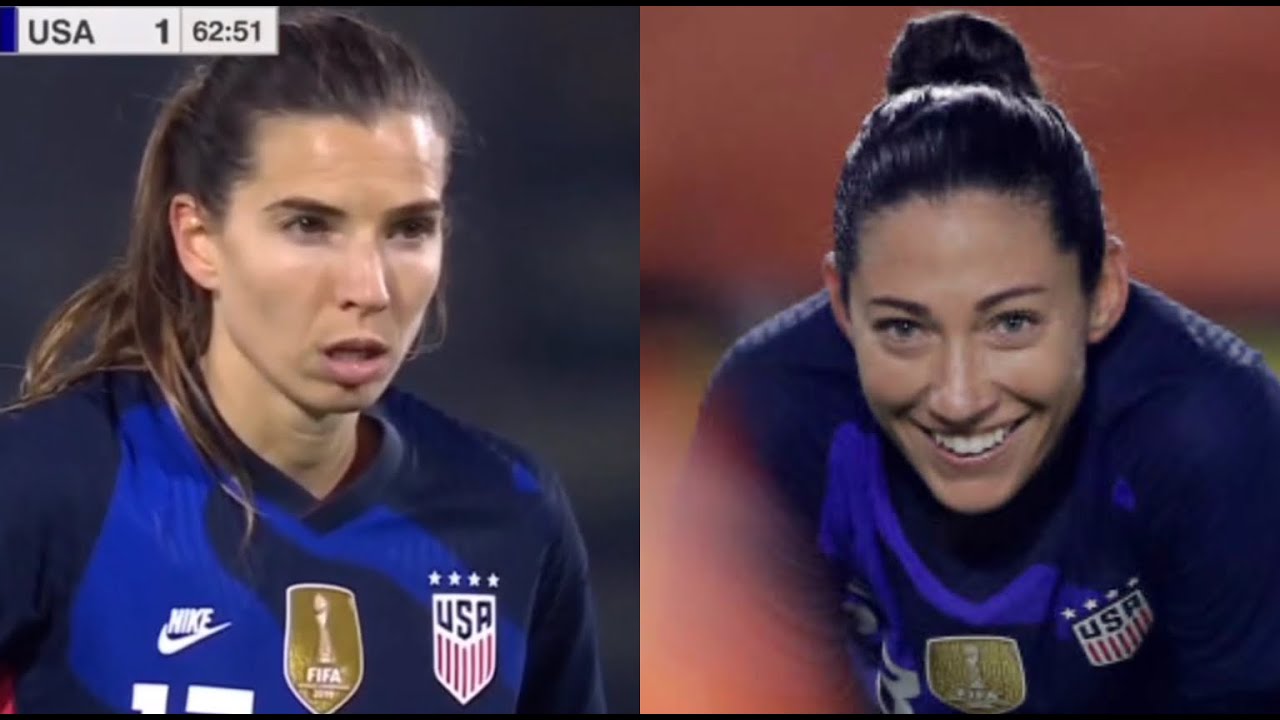 TOBIN & CHRISTEN MOMENTS USWNT VS NETHERLANDS NOV 27 2020 - YouTube