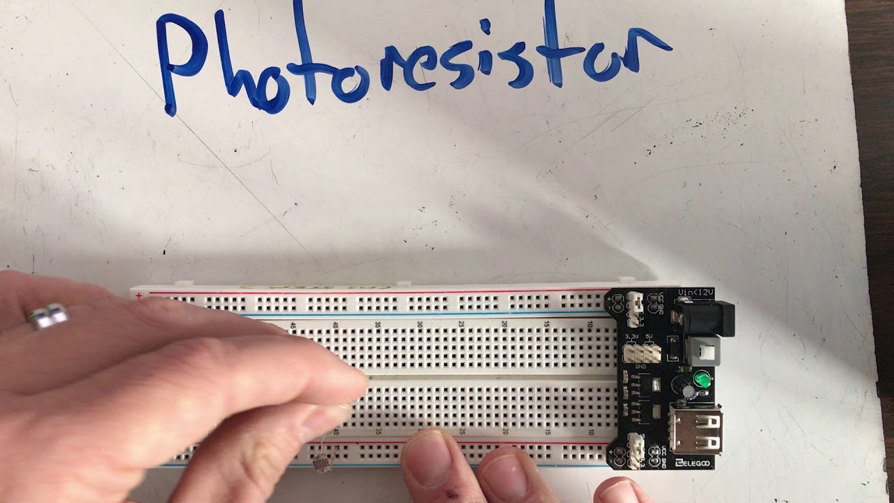 Using a Photoresistor - YouTube