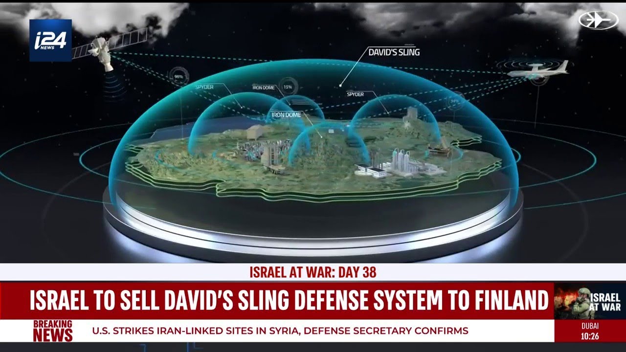 Israel sells David's Sling aerial defense system to Finland for ...