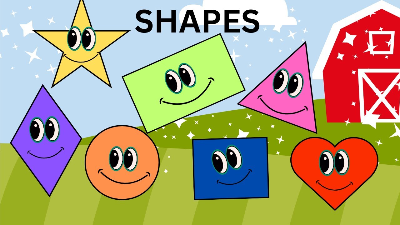 Shapes Song for Kids | Triangle, Square, Circle| Learning videos about ...