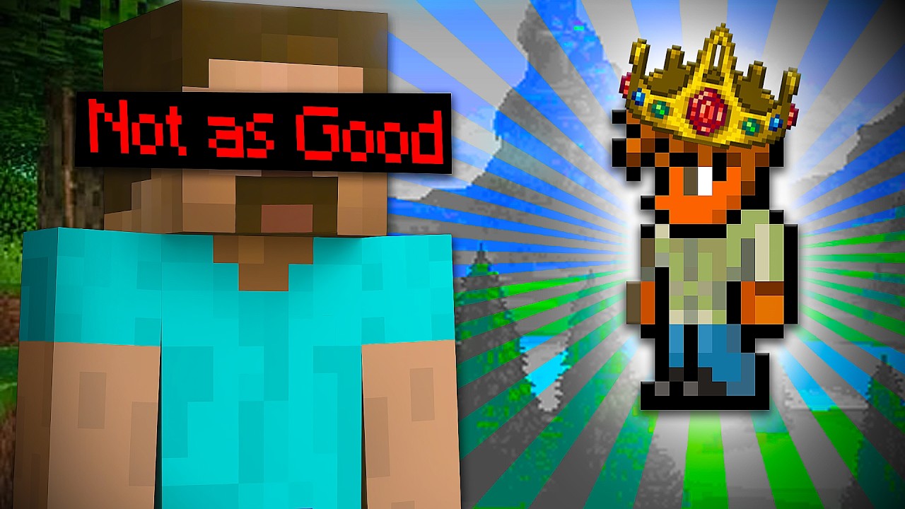 Terraria Is BETTER Than Minecraft, Here's Why... - YouTube