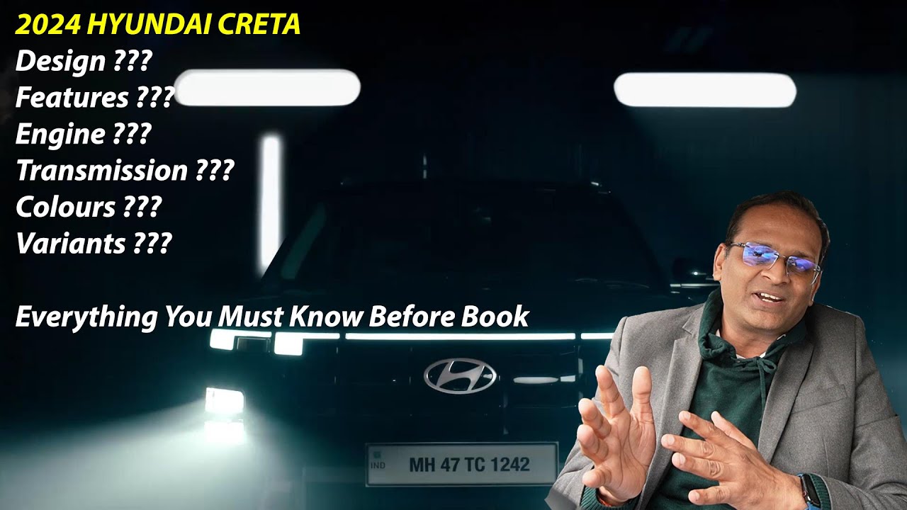 New Creta 2024 Details Leaked ! Design ! Features ! Variants ! Colours ...