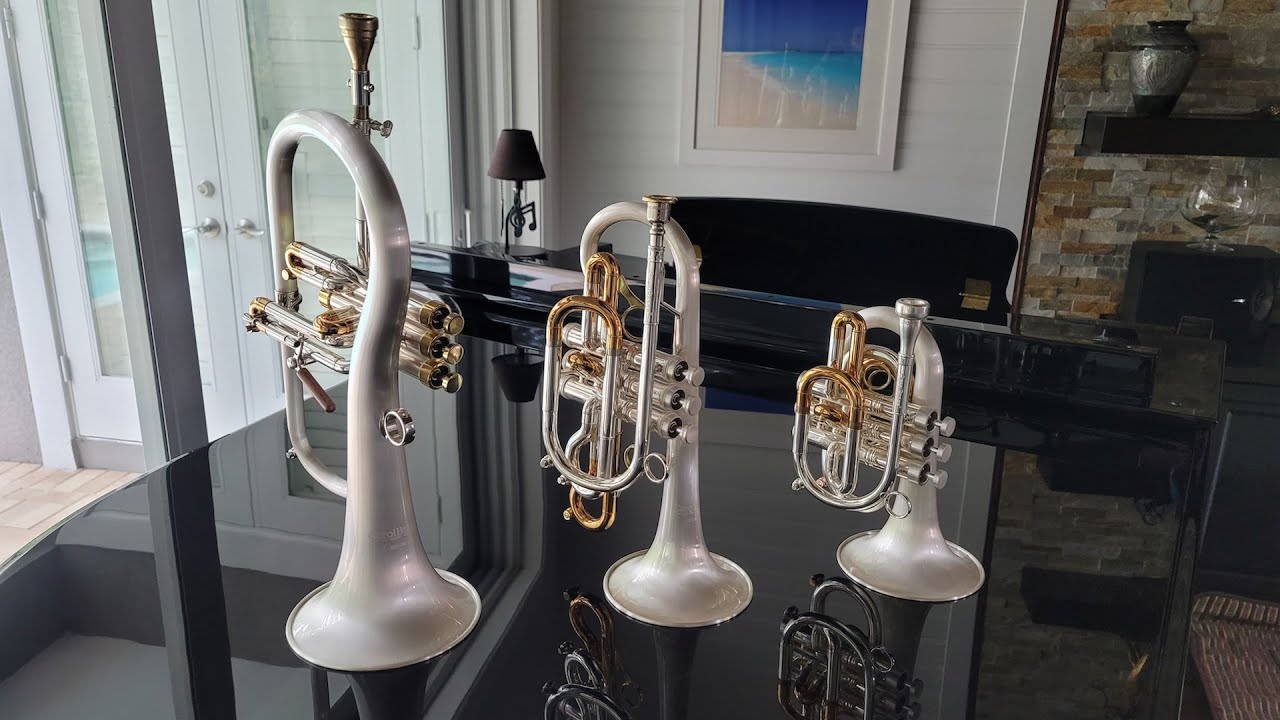 CarolBrass® Flugelhorn, Cornet & Pocket Trumpet Demo - YouTube