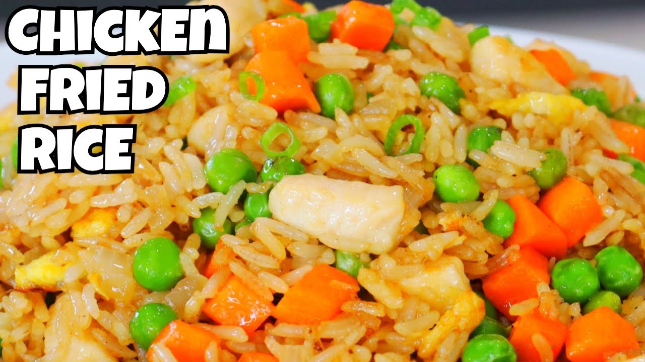 Chicken Fried Rice Recipe: BETTER Than Takeout! - YouTube