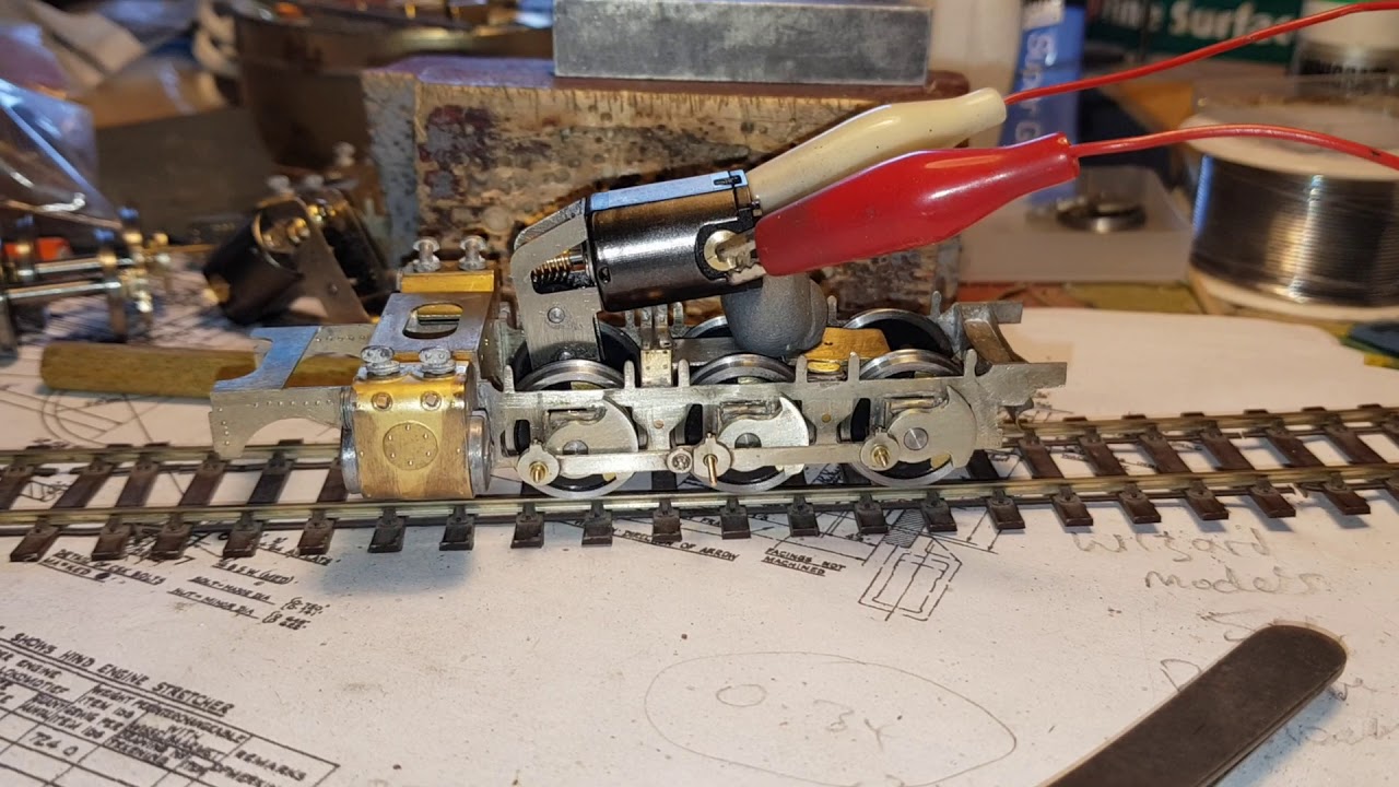 Test run of NGG16 chassis with High Level gearbox and Mashima motor ...