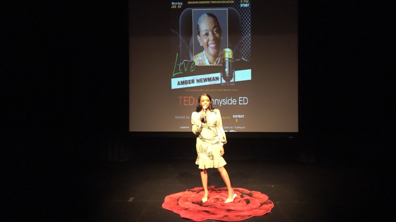 Breaking Barriers Through Education | Amber Newman | TEDxSunnysideED ...