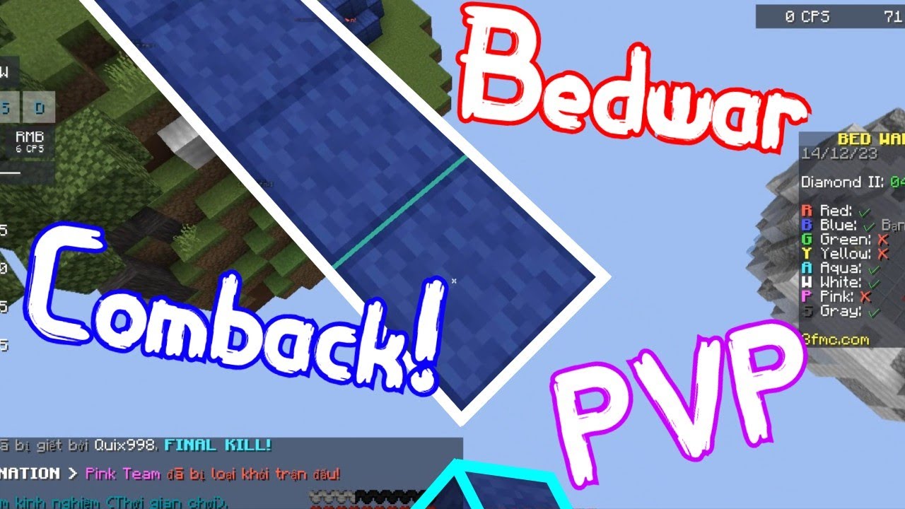 Short video from bedwar (comeback)| 3fmc Bedwars - YouTube