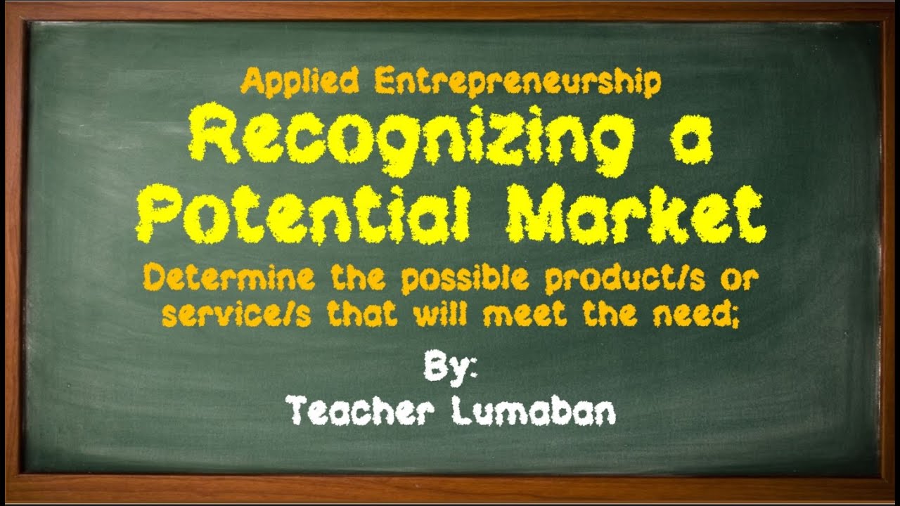 Determine the possible products or services that will meet the need by ...