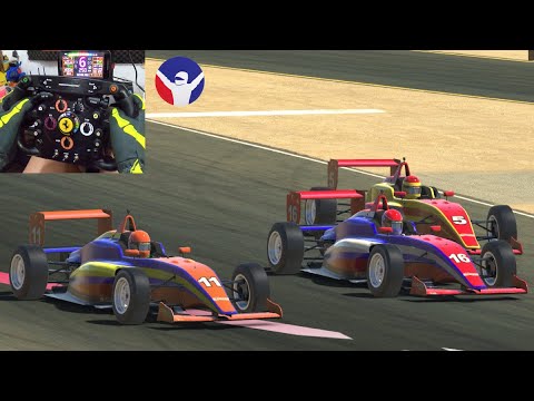 Arrancaram meu Aerofólio na Disputa - Carro USF 2000 - Iracing Gameplay ...
