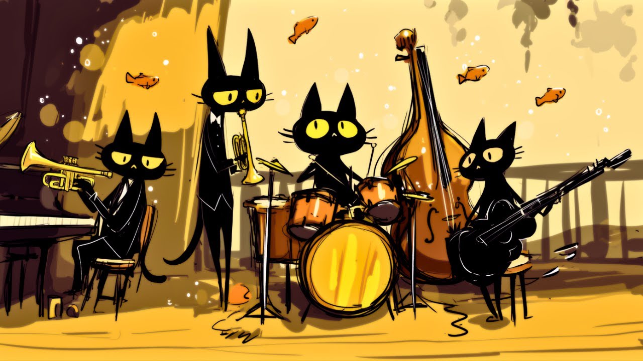 What if Cats Played Jazz in a Goldfish Bowl? | Jazz Cat Band - YouTube