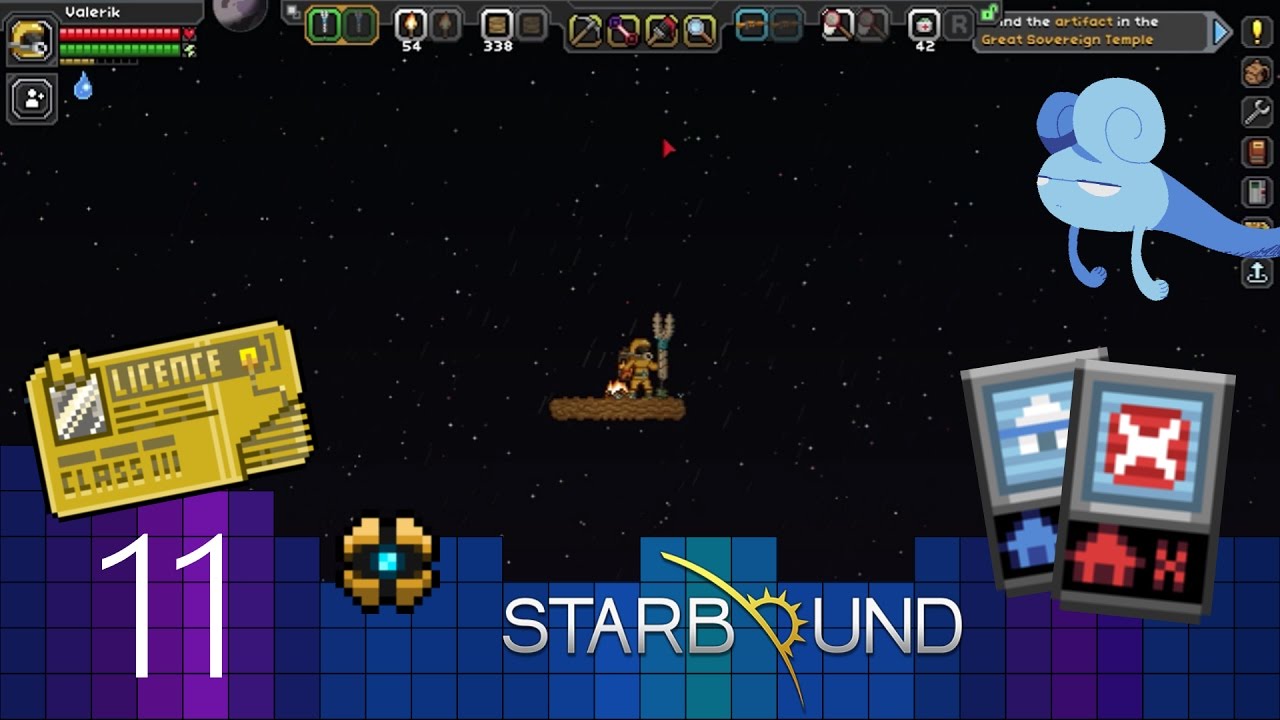 Starbound - Ep11 - Building a SPACE CITY! - YouTube