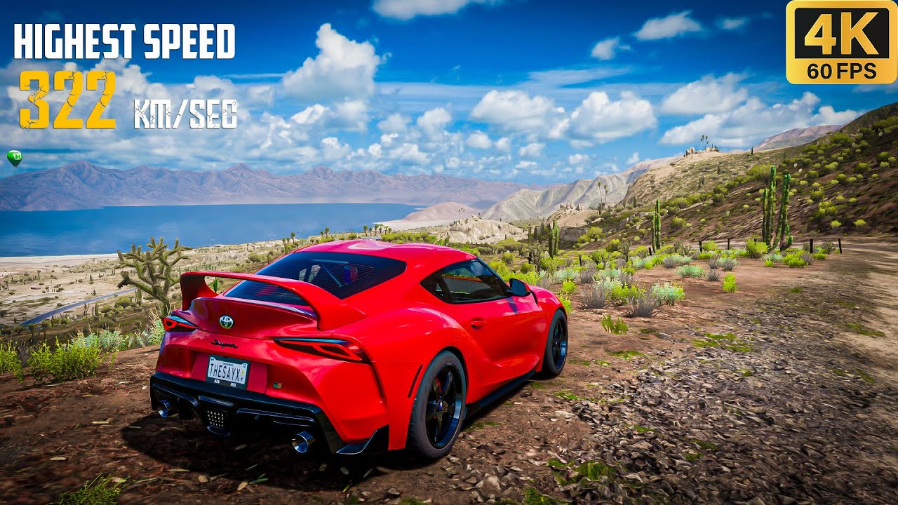 2020 Toyota GR Supra | Forza horizon 5 Gameplay | 1080p FHD 60fps - YouTube