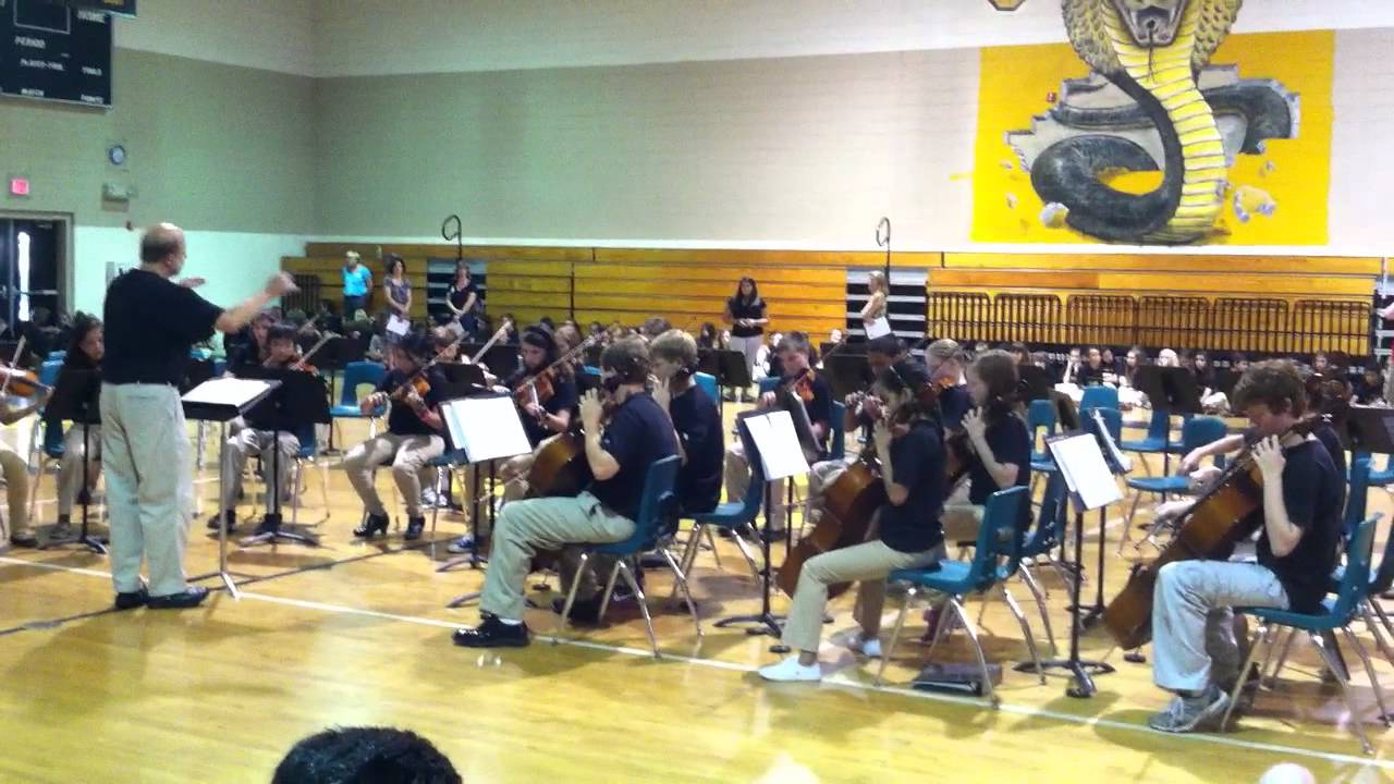 Coleman Middle School Orchestra 2012 Spring Concert (7th grade) - YouTube