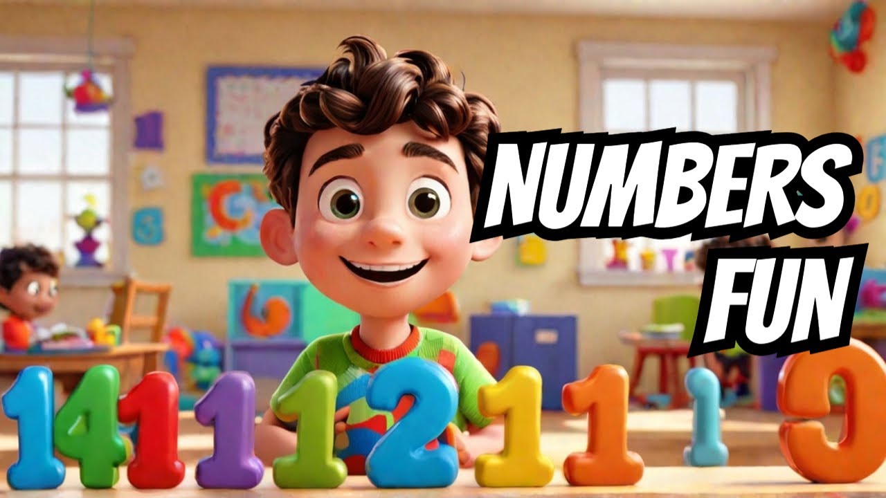Learn Numbers 1 to 10 With Amazing 3D Animation! - YouTube