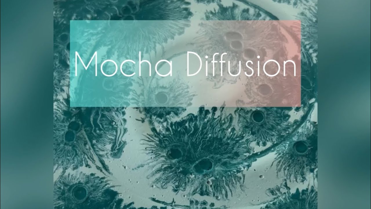 Mocha Diffusion on a Wheel-thrown Plate - Pottery decorating technique ...