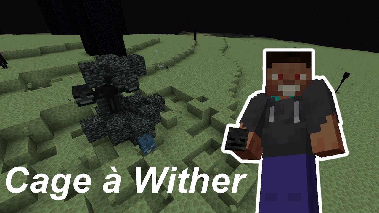 Cage à wither - Minecraft Bedrock Edition 1.20.1 - YouTube