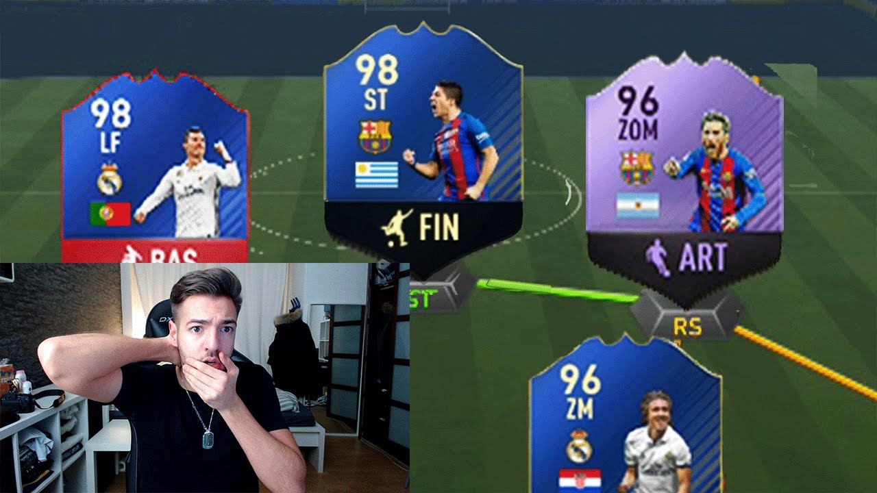 OMG! DAS ERSTE 193 RATED FUT DRAFT ?? ⛔️😱 FIFA 17 ULTIMATE TEAM - Wakez ...