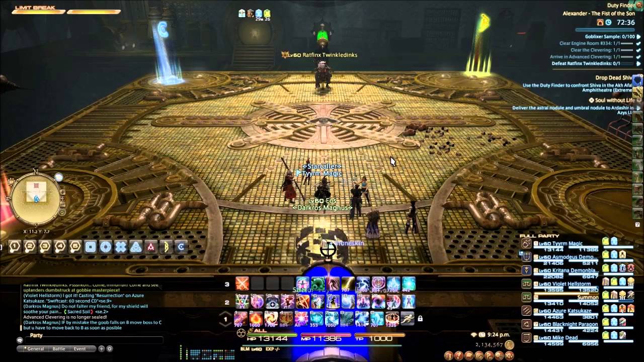 FFXIV Alexander Midas: The Fist of the Son - YouTube