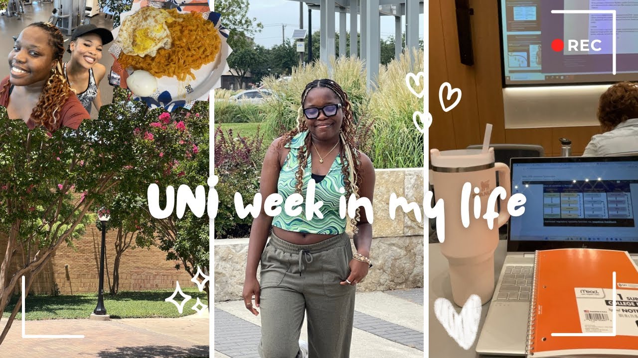 Uni Life: Productive Week Vlog | Summer Classes, Workouts & Routines ...